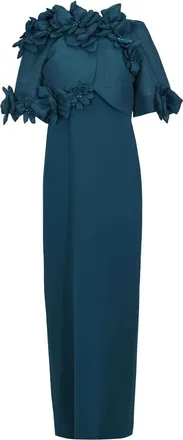 Tarik Ediz Robe De Soir&eacute;e - Bleu