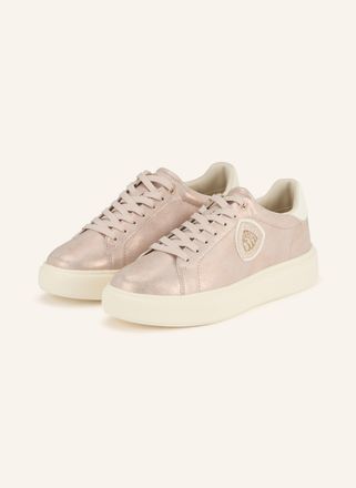 Blauer Sneaker Venus Mit Schmucksteinen rosa
