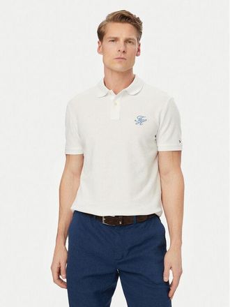 Tommy Hilfiger Poloshirt MW0MW43046 Wei&szlig; Regular Fit
