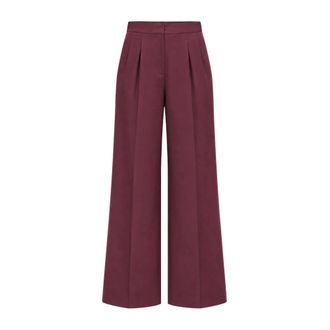 HUGO BOSS Pantalon C_Tana - Femme - Pantalons - Rouge - Taille: 50 FR