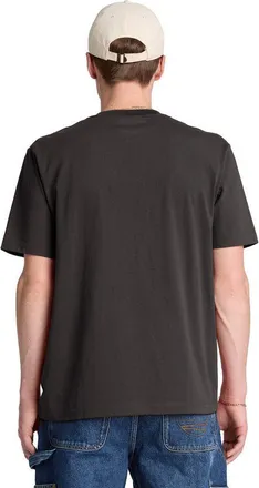 Timberland T-Shirt ESTABLISHED 1973 - SS Embroidered Tee Kurzarm, mit Rundhalsausschnitt, aus Baumwolle, normale Schnittform