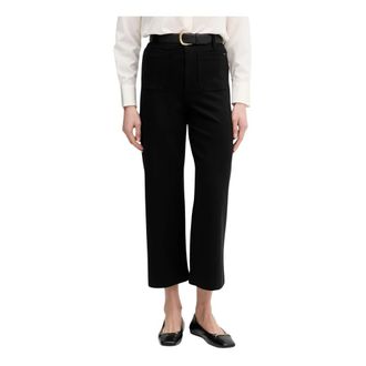 DKNY Cropped Hosen - - Trousers - Damen - Schwarzk - L