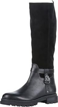 Marco Tozzi Femme 2-25603-43 Botte Haute Jusquau Genou, Noir/Comb, 38 EU