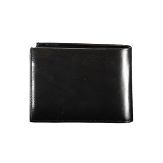 Calvin Klein Black Leather Wallet - Black