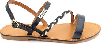 Les Tropeziennes LES TROPEZIENNES PAR M. BELARBI BATRESSE, Sandale Femme, Marine/Or, 37 EU