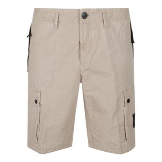 Stone Island Homme, Shorts, Beige, Taille: W31 Bermuda Slim