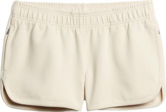 Superdry Damen Sport Tech Racer Short Boardshorts, Pelican Beige, 42