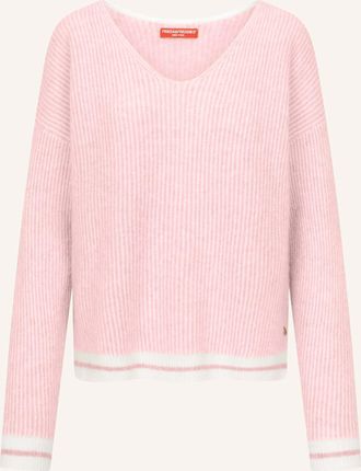 Frieda & Freddies Frieda & Freddies Strickpullover Mit V-Ausschnitt weiss