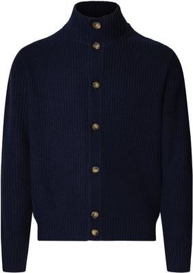 Façonnable Fangbar - Wolle Strickjacke - Blau