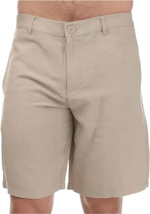 A|X Armani Exchange Homme, Shorts, Beige, Taille: W34 Bermuda en Lin