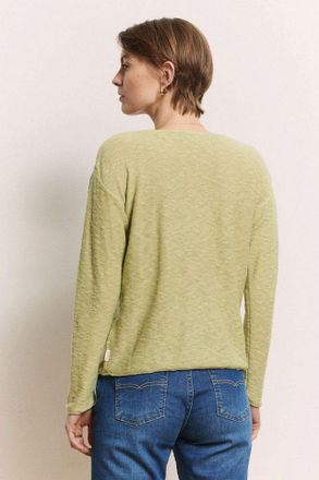 Tranquillo Strickjacke Strickjacke Ronjaa Slub Strick GOTS GOTS-zertifizierte Slub-Strickjacke aus Bio-Baumwolle