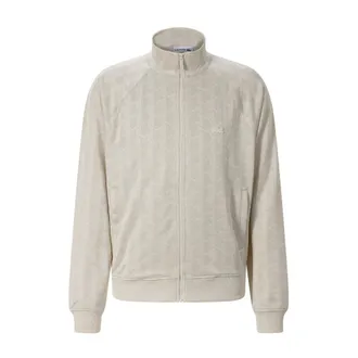 Lacoste Veste zipp&eacute;e en maille - Homme - Sweatshirts et sweats &agrave; capuche - Beige - Taille: L