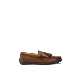 Kazar Braune Mokassins mit dekorativem Element - - Shoes - Herren - Braun - 45 EU