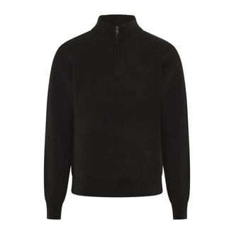 Olaf Hussein Homme, Pulls, Gris, Taille: XL Pull en Tricot Drift Mock Neck