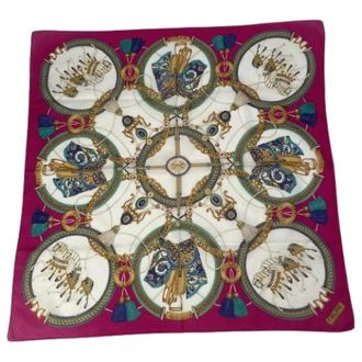 Celine Pre-owned Vintage Silk Scarf - Femme - Pre-owned - Multicolore - Taille: ONE Size
