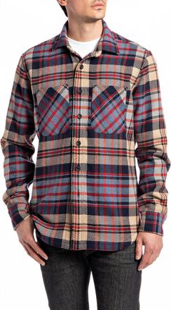 Replay Herren M4067b Hemd, 010 Multicolour, M