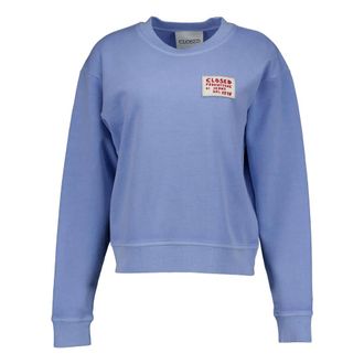 Closed Damen, Sweatshirts & Hoodies, Blau, SGr&ouml;&szlig;e