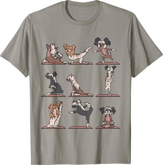 Huebucket Chinese Crested Yoga T-Shirt