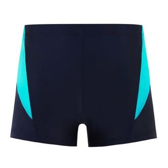 Generic Maillot de bain plat tendance pour homme, bleu ciel, 3XL