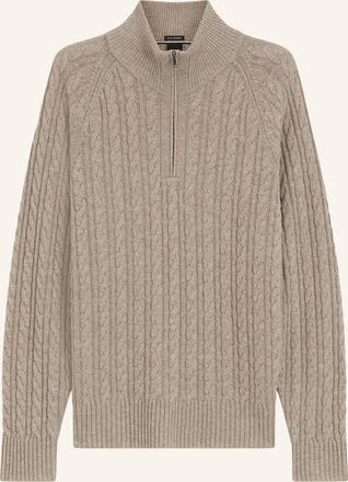 HUGO BOSS Pullover H-Furore Regular Fit braun