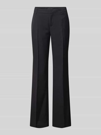 Gina Tricot Bootcut Low Waist Stoffhose mit B&uuml;gelfalten