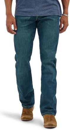 Wrangler Men s Retro Slim Fit Boot Cut Jean, River Wash, 32x32
