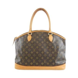 Louis Vuitton Sac &agrave; main en toile Pre-owned - Femme - Pre-owned - Brun - Taille: ONE Size