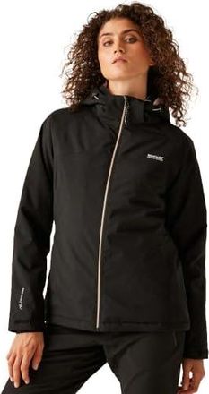 Regatta Veste imperméable isolée Frelton pour femme, Noir taupe chaud, 48