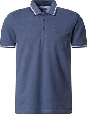 Pierre Cardin KN Polo à manches courtes pour homme | Polo pour homme | 3 boutons | Coupe moderne, Copen Blue 2070 6227, 4XL grande taille
