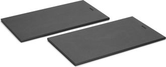 Woll Cut & Serve Schneidebrett Frühstücksset 2-TLG., 27 x 15 cm, 7 mm hoch, aus FSC-zertifiziertem Papierverbundstoff, BPA- und VOC-frei, Hitzebeständig bi