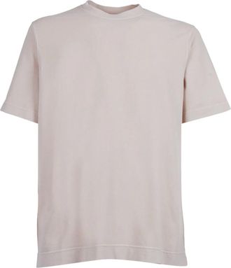 Circolo 1901 Homme, Tops, Beige, Taille: M T-Shirt G. Dyed