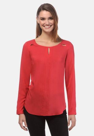 Vincenzo Boretti Klassische Bluse leicht tailliert