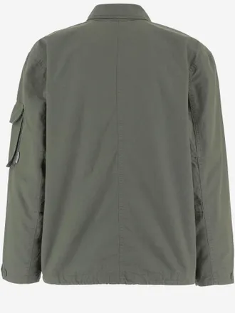 Carhartt Work in Progress Mens Cotton Jacket Military Green Columbia Ripstop