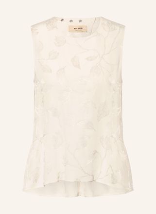 Mos Mosh Mos Mosh Jacquard-Top Mmixo weiss