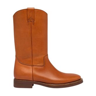 Buttero Stiefel mit Stichdetail - - Shoes - Herren - Braun - 41 EU