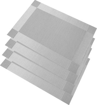 BESPORTBLE 6 St&uuml;ck Teiliges Europ&auml;ische Tischsets aus Hitzebest&auml;ndigem Rutschfestem Material f&uuml;r Esszimmer und K&uuml;che Elegante Platzdeckchen f&uuml;r Restaurant Hotel 