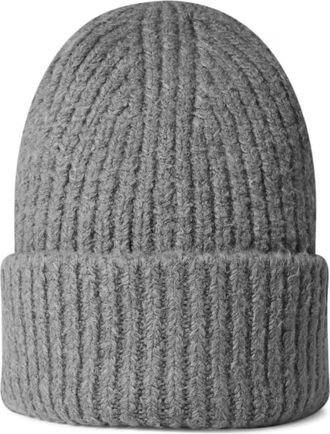Acne Studios Homme, Accessoires, Gris, Taille: ONE Size Korval Wool Blend Beanie
