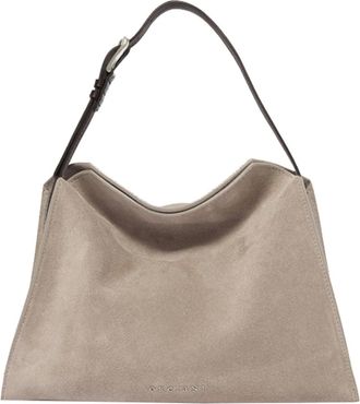 Orciani Femme, Sacs, Beige, Taille: ONE Size Trinity Peach Midi Shoulder Bag