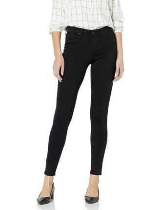 Jessica Simpson Womens Kiss Me Super Skinny Pant, Olive Dye Black, 26