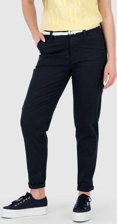 Alife And Kickin Jogginghose Damen HirokoAK A Jogginghose, Hose Freizeithose aus Baumwoll-Materialmix mit geflochtenem GYrtel