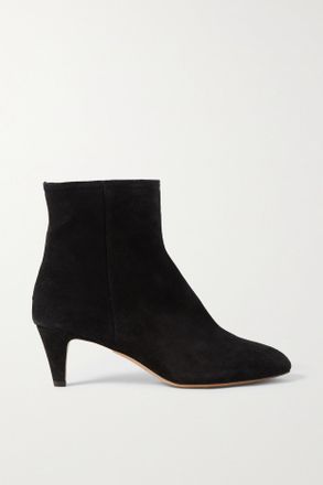 Isabel Marant Bottines En Daim Deone - Noir