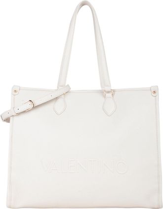Valentino Rised Re Business Bag Ecru