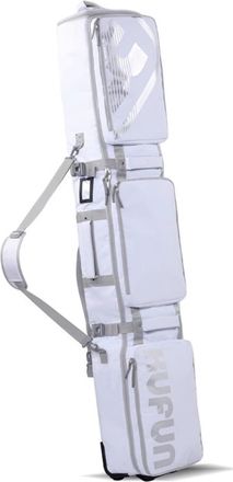 Generic Snowboardtasche Mit Rollen, Doppelte Skitasche Mit Rollen, Gepolsterte, wasserdichte Snowboardtasche, F&uuml;r Flugreisen, Passend F&uuml;r Ski Und Skischuhe, E