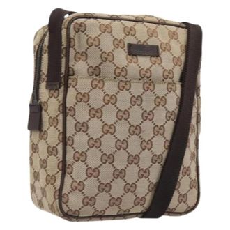 Gucci Pre-owned Vintage GG Canvas Schultertasche - - Pre-owned - Damen - Beige - ONE SIZE