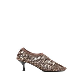 Strategia Femme, Chaussures, Brun, Taille: 35 EU Connie Ballerines T.5 Avec Swarovski