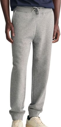 GANT Gant Herren Reg Shield Sweatpants L ssige Hose, Grey Melange, XL EU