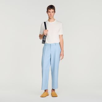 Sandro Weite Bundfaltenhose