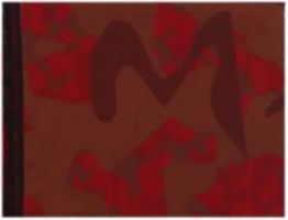 Manila Grace Femme, Accessoires, Rouge, Taille: ONE Size Logo Front Scarf
