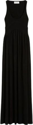 Sportmax Femme, Robes, Noir, Taille: 40 FR Panino Jersey Dress
