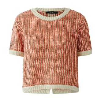 Oui Damen, Strickwaren, Orange, XLGr&ouml;&szlig;e